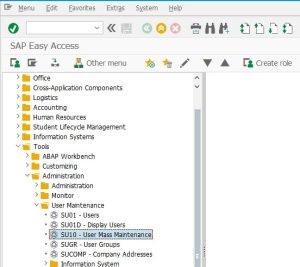 SAP SU10: User Mass Maintenance - Murat Berber